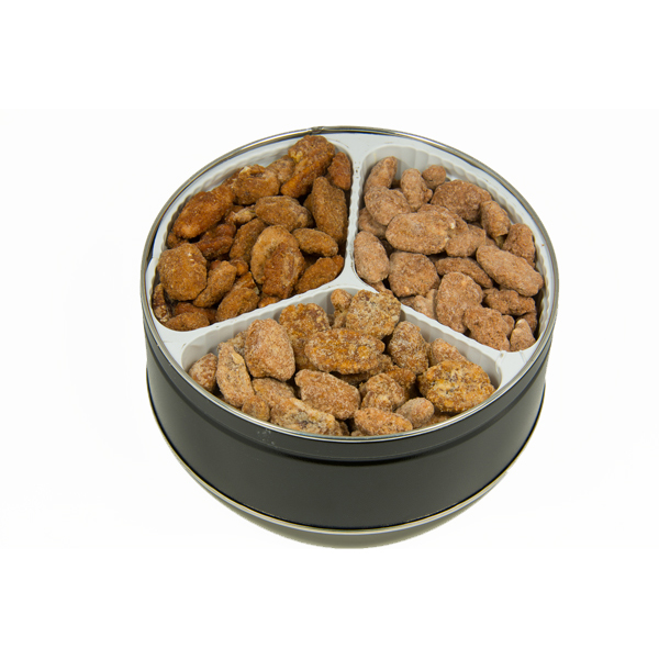 Pecan Gift Tins | Chocolate Pecan Gift Tins | Premium Pecan Gift Tins